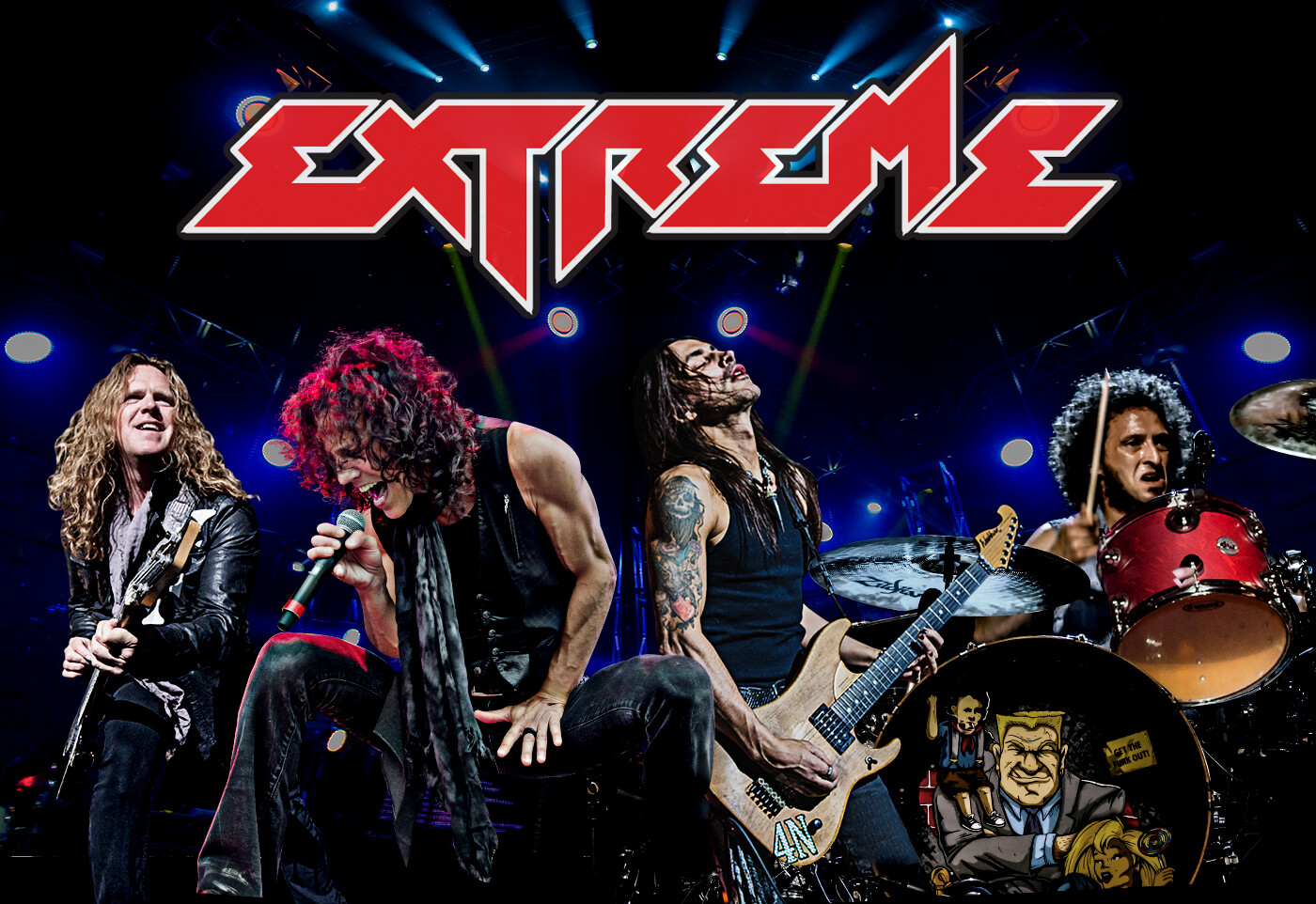 Todo sobre el gran Tour de EXTREME – Azul Night TV